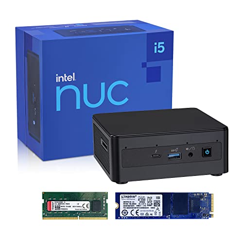 Intel NUC 11 Panther Canyon Mini PC, 11th Intel Core i5-1135G7, 16GB RAM & 512GB SSD, Windows 11 Pro, Support 4K Quad Display, WiFi 6, VESA/Home/Business Mini Desktop Computer(NUC11PAHi5)