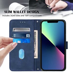 Fashion with Card Slot Stitching Leather Case Business Decompression Mobile Phone Flip Back Cover (Black,for Infinix Smart 5)