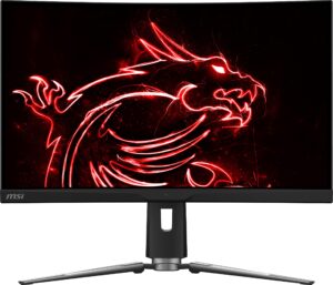 msi mpg artymis 273cqr qd, 27" gaming monitor, 2560 x 1440 (qhd), va with quantum dot technology, 165hz, freesync premium pro, hdr 400, hdmi, displayport, usb c, tilt, swivel, height adjustable