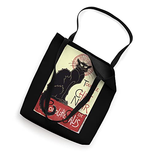 Halloween Black Cat Le Chat Noir Tournee French Tote Bag