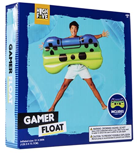 High Five - Gamer - Video Game Controller - Pool Float - 29 x 51 inch