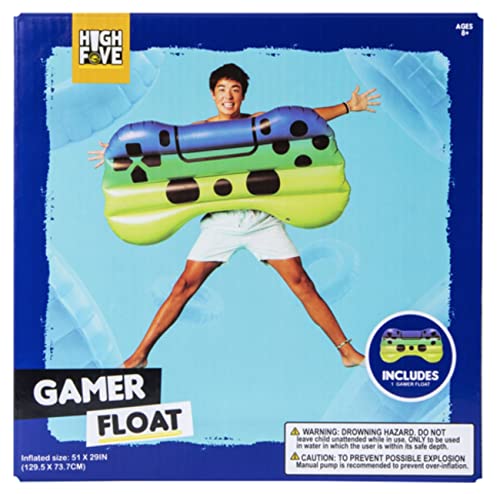 High Five - Gamer - Video Game Controller - Pool Float - 29 x 51 inch