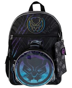 bioworld marvel comics black panther 5-piece backpack set