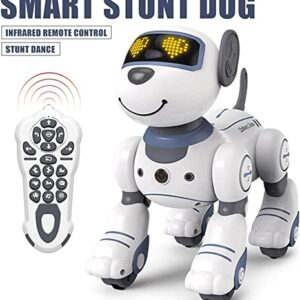 ZWXC Remote Controlled Dog Toy for Child, Interactive Dance Dog Robot Remote Control, Spilled Support, Dancing with Music