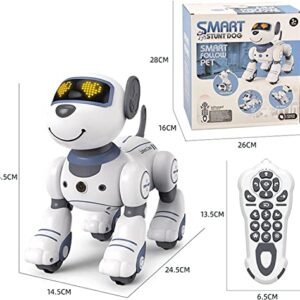 ZWXC Remote Controlled Dog Toy for Child, Interactive Dance Dog Robot Remote Control, Spilled Support, Dancing with Music