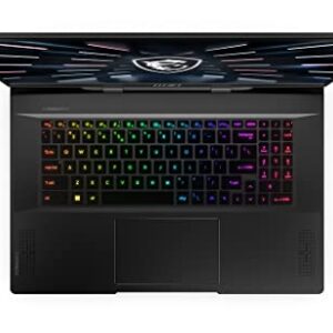 MSI Stealth GS77 17.3" 120Hz 4K UHD IPS Gaming Laptop (Intel i9-12900H 14-Core, 64GB DDR5, 2x8TB PCIe SSD RAID 0 (16TB), GeForce RTX 3080 Ti 16GB, Per Key RGB Backlit, Killer WiFi 6E, Win11Pro) w/Hub