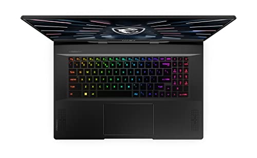 MSI Stealth GS77 17.3" 120Hz 4K UHD IPS Gaming Laptop (Intel i9-12900H 14-Core, 64GB DDR5, 2x8TB PCIe SSD RAID 0 (16TB), GeForce RTX 3080 Ti 16GB, Per Key RGB Backlit, Killer WiFi 6E, Win11Pro) w/Hub