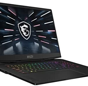 MSI Stealth GS77 17.3" 120Hz 4K UHD IPS Gaming Laptop (Intel i9-12900H 14-Core, 64GB DDR5, 2x8TB PCIe SSD RAID 0 (16TB), GeForce RTX 3080 Ti 16GB, Per Key RGB Backlit, Killer WiFi 6E, Win11Pro) w/Hub