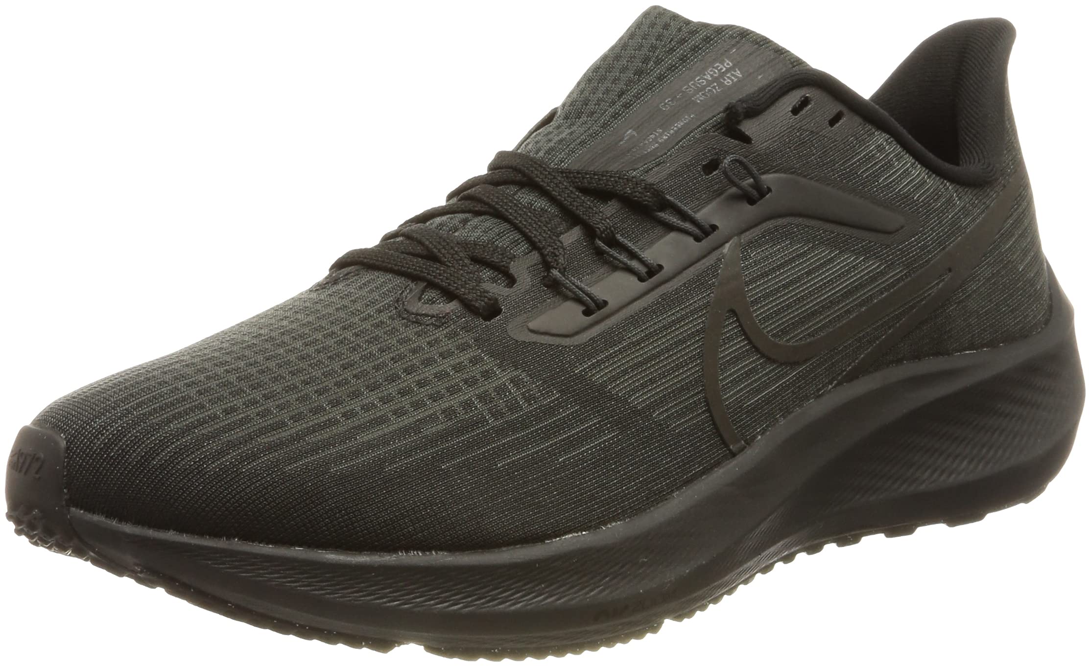 Nike Mens Air Zoom Pegasus 39 Fitness Running Shoes Black 11.5 Medium (D)