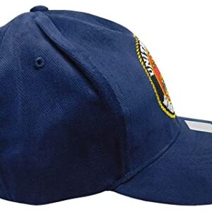 United States Marine Corps Marines Semper Fi U.S.M.C Navy Blue Cotton Adjustable Embroidered Baseball Hat Cap Officially Licensed CP00301