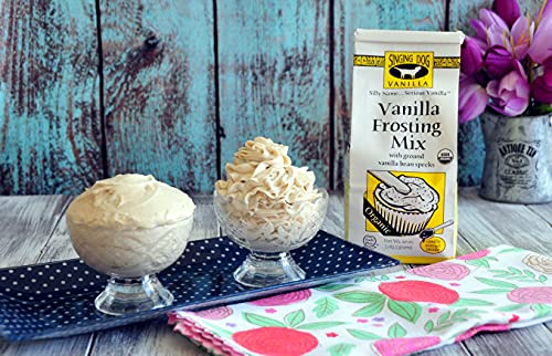 Singing Dog Vanilla Organic Vanilla Frosting Mix (3-Pack)