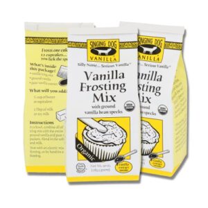 Singing Dog Vanilla Organic Vanilla Frosting Mix (3-Pack)