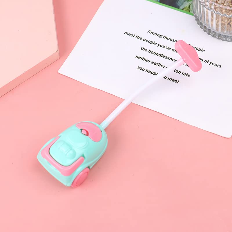 10Pcs/Set Dollhouse Furniture Miniature Dollhouse Cleaning Supplies Mini Cleaning Toy - Mop Dustpan Bucket Brush Doll House Accessories