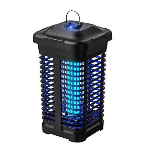 Bug Zapper,4300V 20W AoliGer Electric Outdoor Indoor Mosquito Killer Mosquito Trap Fly Zapper Insect Killer with Light Sensor, 2300 Sq.Ft Coverage