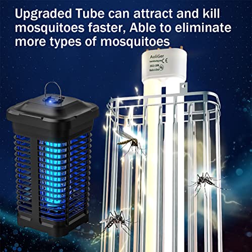 Bug Zapper,4300V 20W AoliGer Electric Outdoor Indoor Mosquito Killer Mosquito Trap Fly Zapper Insect Killer with Light Sensor, 2300 Sq.Ft Coverage