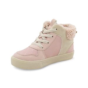 oshkosh b'gosh girls alotta sneaker, blush, 8 toddler