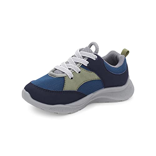 OshKosh B'Gosh Boy's Fable Sneaker, Blue, 10 Toddler