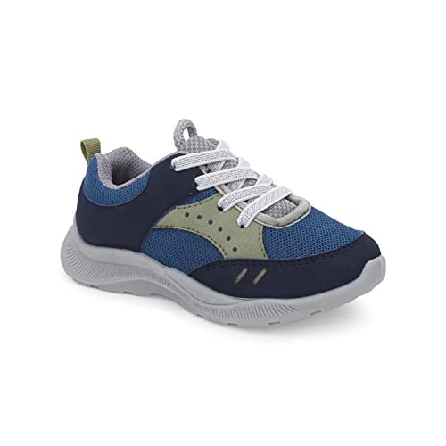 OshKosh B'Gosh Boy's Fable Sneaker, Blue, 10 Toddler