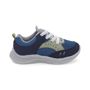 OshKosh B'Gosh Boy's Fable Sneaker, Blue, 10 Toddler