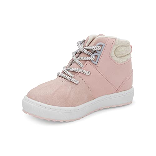 OshKosh B'Gosh Girls Wistman Fashion Boot, Pink, 7 Toddler