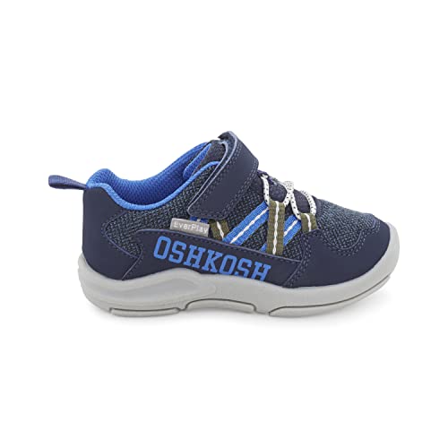 OshKosh B'Gosh Boy's Loopy Sneaker, Blue, 8 Toddler