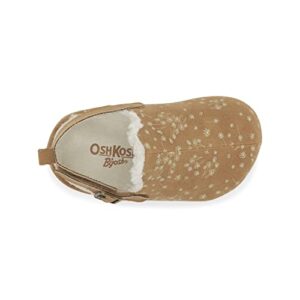 OshKosh B'Gosh Girls Mula Clog, Brown, 4 Toddler