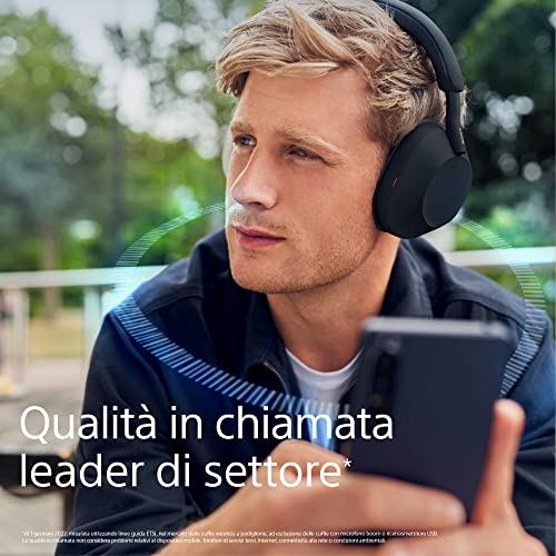 Sony Noise Canceling Wireless Headphones - 30hr Battery Life - Over-Ear Style - Optimized for Alexa and Google Assistant - Built-in mic for Calls - WH-1000XM5B.CE7 - Limited Edition - Charcoal Black