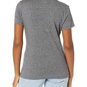 Calvin Klein Performance Women's Short Sleeve T-Shirt, Black Heather, Medium