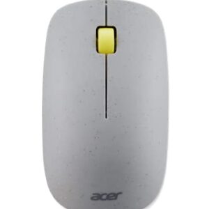 Acer Vero 3 Button Mouse | 2.4GHz Wireless | 1200DPI | Made with Post-Consumer Recycled (PCR) Material | Certified Works with Chromebook | Gray