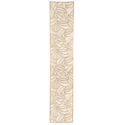 Home Details Leaf Laser Cut Table Runner | Kitchen | Dining Room | Place Setting | Décor | Gold