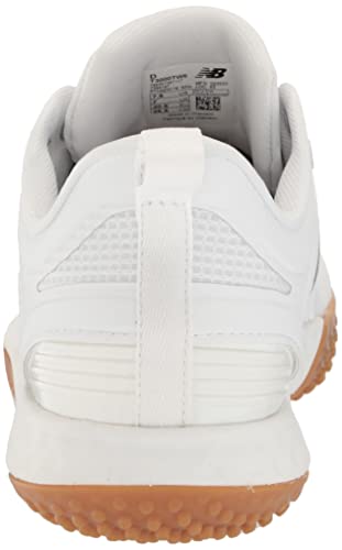 New Balance Men's Fresh Foam 3000 V6 Turf-Trainer Baseball Shoe, White/White/Gum, 9.5