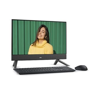 Dell Inspiron 5415 All in One - 23.8-inch FHD (1920 x 1080) Non-Touch Display, AMD Ryzen 5 5625U, 8GB DDR4 RAM, 256GB SSD, AMD Radeon Graphics, MediaTek Wi-Fi 6, Windows 11 Home - Black