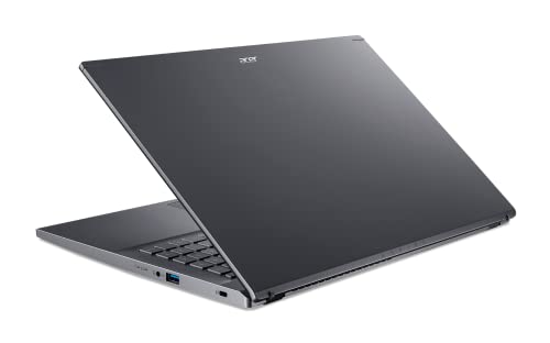 Acer Aspire 5 A515-57-53T2 Slim Laptop | 15.6" Full HD IPS Display | 12th Gen Intel Core i5-1235U | 8GB DDR4 | 512GB NVMe SSD | 802.11ax Wi-Fi 6 | Thunderbolt 4 | Backlit Keyboard | Windows 11 Home