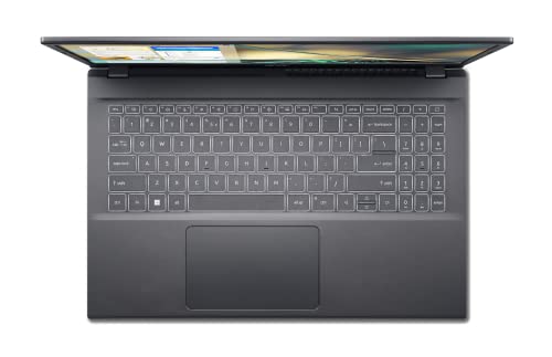 Acer Aspire 5 A515-57-53T2 Slim Laptop | 15.6" Full HD IPS Display | 12th Gen Intel Core i5-1235U | 8GB DDR4 | 512GB NVMe SSD | 802.11ax Wi-Fi 6 | Thunderbolt 4 | Backlit Keyboard | Windows 11 Home