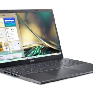 Acer Aspire 5 A515-57-53T2 Slim Laptop | 15.6" Full HD IPS Display | 12th Gen Intel Core i5-1235U | 8GB DDR4 | 512GB NVMe SSD | 802.11ax Wi-Fi 6 | Thunderbolt 4 | Backlit Keyboard | Windows 11 Home