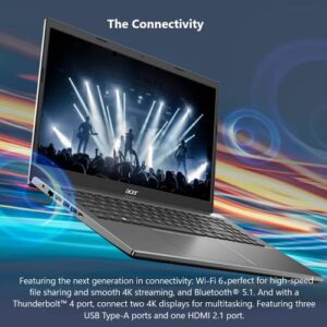 Acer Aspire 5 A515-57-53T2 Slim Laptop | 15.6" Full HD IPS Display | 12th Gen Intel Core i5-1235U | 8GB DDR4 | 512GB NVMe SSD | 802.11ax Wi-Fi 6 | Thunderbolt 4 | Backlit Keyboard | Windows 11 Home