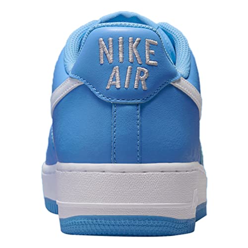 Nike mens Air Force 1 Low Retro, University Blue/White, 10.5