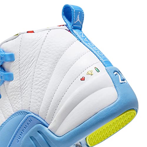 Jordan Youth Air 12 GS DQ4365 114 Emoji - Size 4Y