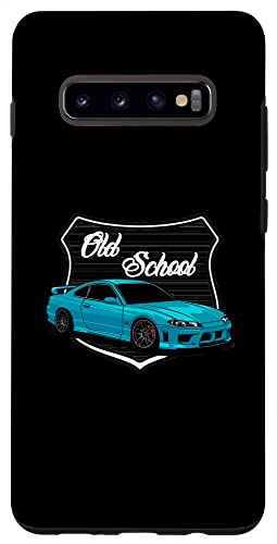 Galaxy S10+ Japanese Tuner Car, Import Racer, Men's Old School Hot Rod Case