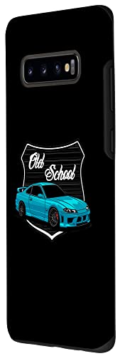 Galaxy S10+ Japanese Tuner Car, Import Racer, Men's Old School Hot Rod Case