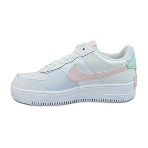 nike women's air force 1 shadow ci0919-117, white/atmosphere-mint foam, 6.5