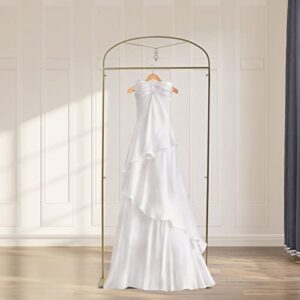 TFCFL Wedding Dress Rack Gold Wedding Dress Display Stand Modern Simple Clothing Store Metal Display Rack Home Freestanding Garment Rack Clothes Display Rack