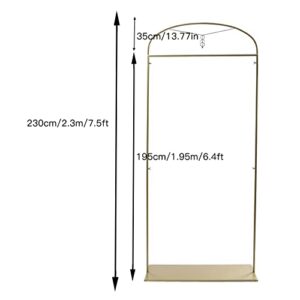 TFCFL Wedding Dress Rack Gold Wedding Dress Display Stand Modern Simple Clothing Store Metal Display Rack Home Freestanding Garment Rack Clothes Display Rack