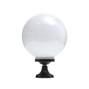 jsbdphw creative spherical e27 pillar lamp acrylic lampshade outdoor fence column light villa courtyard gate column light lawn decorative lighting fixtures