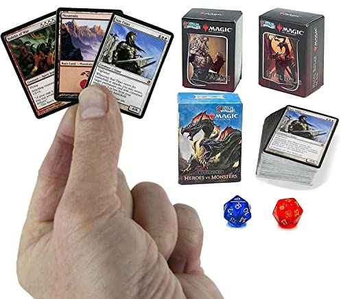 World’s Smallest Magic: The Gathering Exclusive Collector Set Featuring Ajani VS. Nicol Bolas and Heroes VS. Monsters Duel Decks, MTGCollector