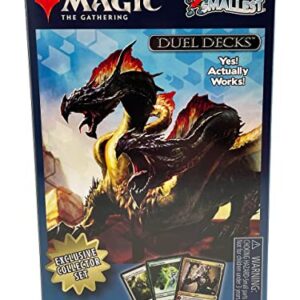 World’s Smallest Magic: The Gathering Exclusive Collector Set Featuring Ajani VS. Nicol Bolas and Heroes VS. Monsters Duel Decks, MTGCollector