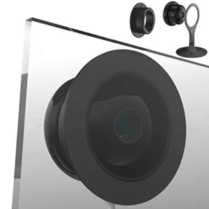 teccle window mount for google nest camera indoor, through window use nest cam, no indoor reflections (pack of 1, black)