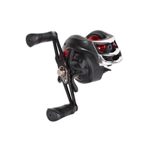 B Baosity Comfortable 2LB Carbon Fiber Drag 7.2:1 Magnetic Brakes Baitcaster Fishing Reel for Outdoor Sea Fishing, Right Hand