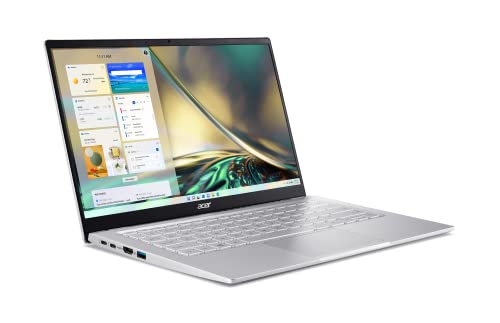 Acer Swift 3 Intel Evo Thin&Light Laptop | 14" QHD 100% sRGB | Intel Core i7-1260P | Intel Iris Xe Graphics | 16GB LPDDR4X | 1TB SSD | Killer Wi-Fi 6E AX1675|Bluetooth| Windows 11 Home |SF314-512-73YZ