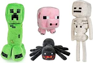 ovittac creeper plush, piggy, skeleton shooter, little spider plush game plush stuffed toys, birthday gifts for kids and fans…